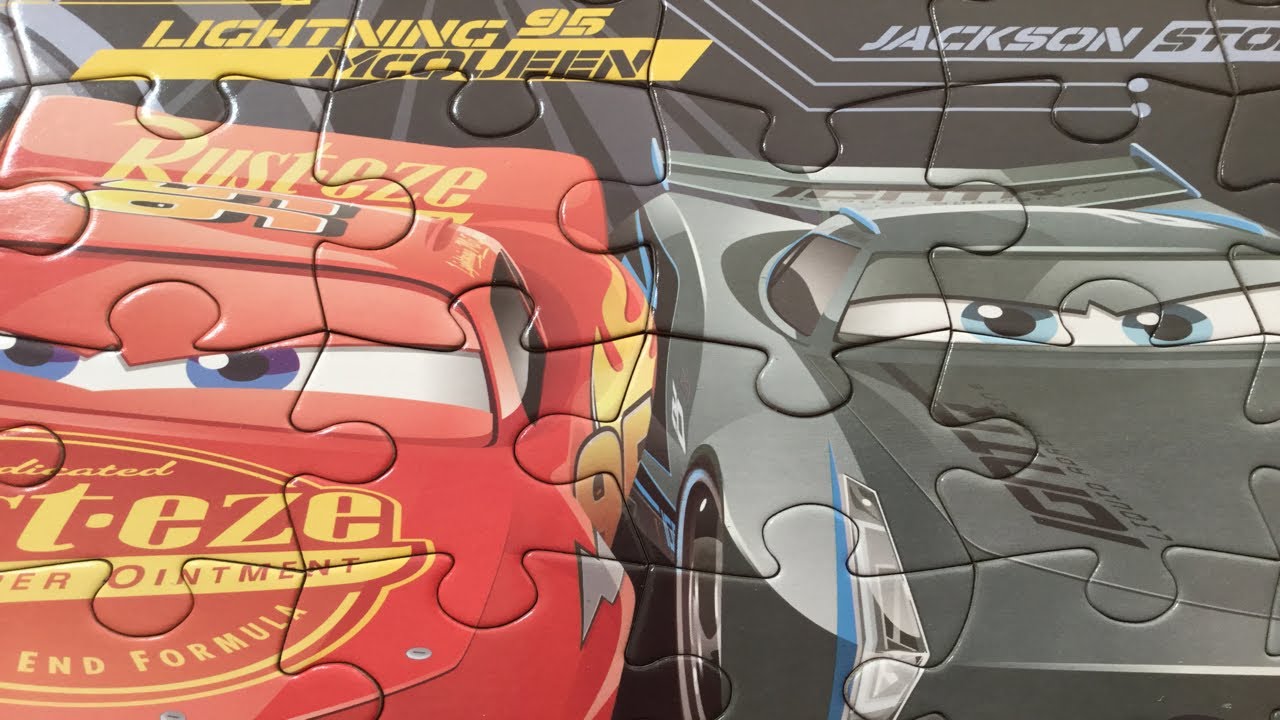 Cars 3 Puzzle Games Disney Pixar Cars 3 Lightning McQueen & Storm ...