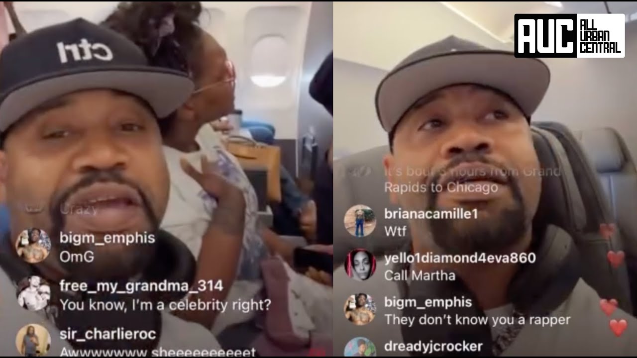 "Ive Never Fly Coach" Juvenile Feels Played After Being Kicked Out ...