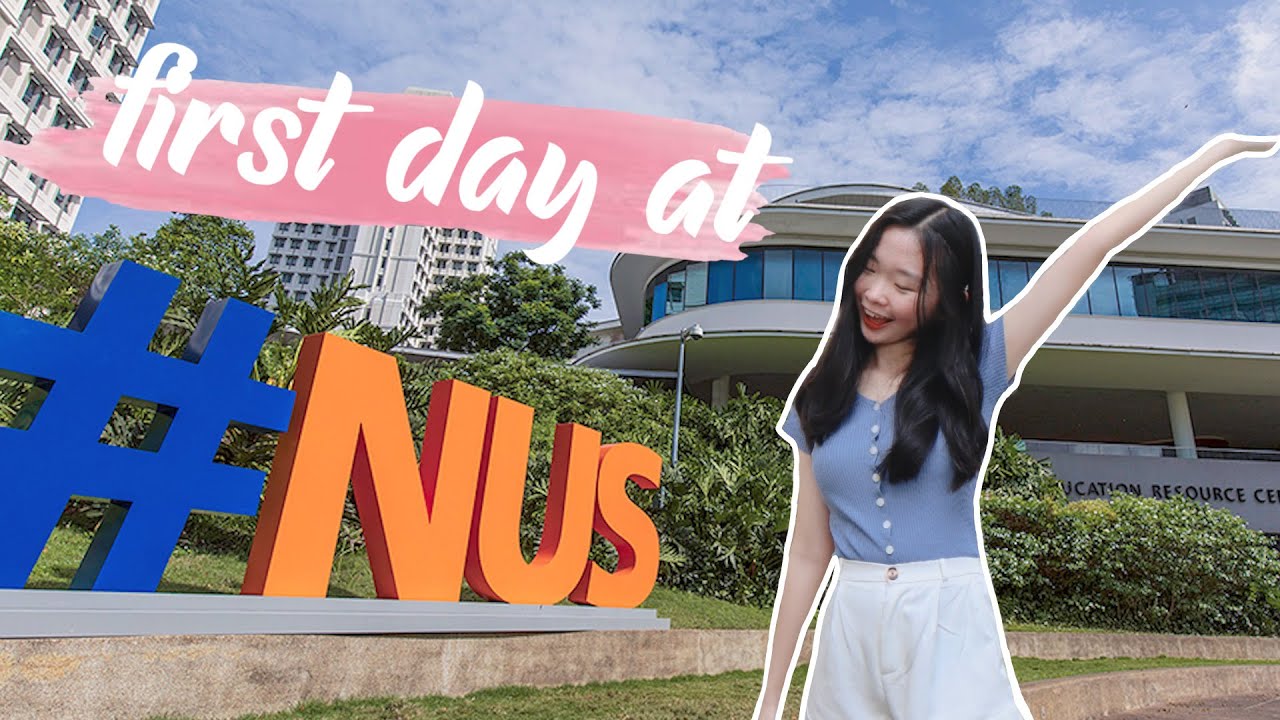 FIRST DAY OF UNIVERSITY | face to face class at NUS ! - YouTube