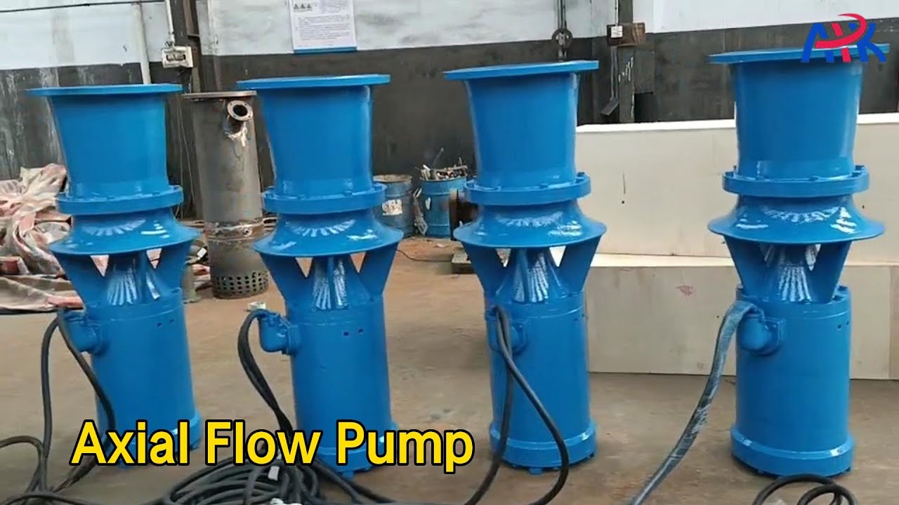 Horizontal Axial Flow Pump 25hp 1000m3/H Large Flow For Shrimp Tank ...