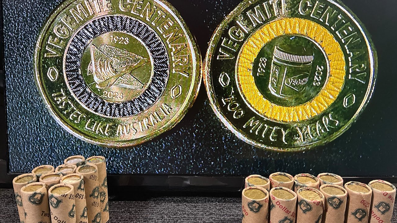 New release 2 dollar coin today ,Vegemite with black ring CCC - YouTube