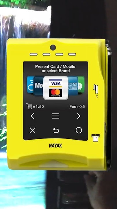 It's SO EASY To Install A NAYAX CREDIT CARD READER On A Vending Machine! #vendingmachine #nayax ...