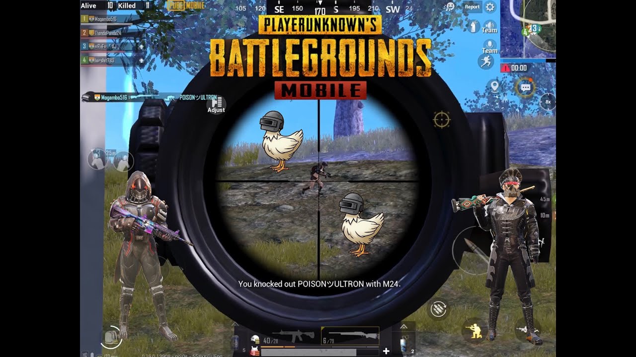 M24 OP | Pubg Mobile | 28 Kills | Erangel | Mogambo Gaming - YouTube