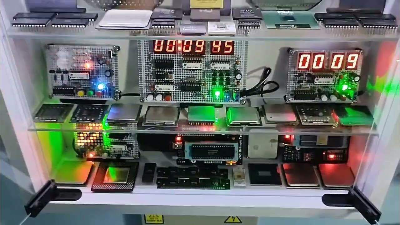 25.2.2023 CPU, FPU & new switchboard all CPU modules switched on - YouTube