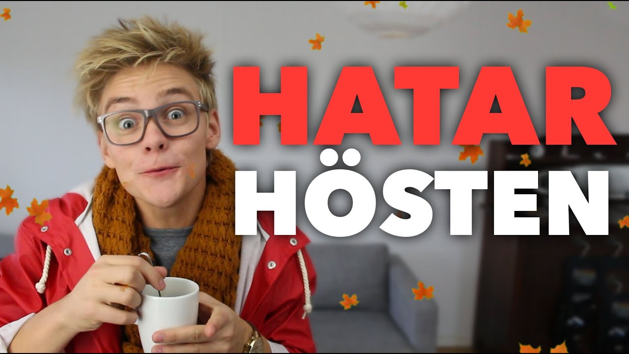 Jag HATAR hösten! - YouTube