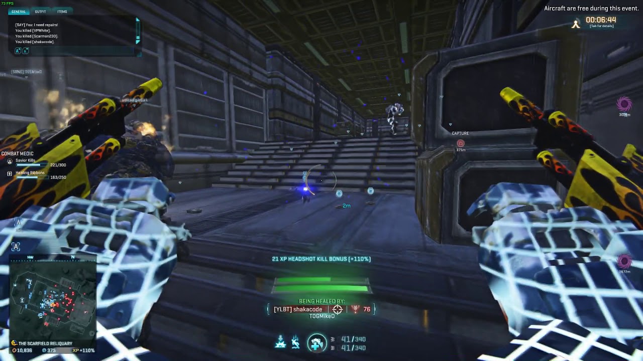 Planetside 2 - NC Gorgon MAX vs the TR - YouTube