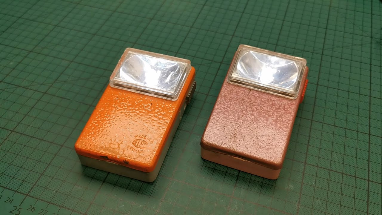Taking a look at two vintage Focus flashlights made by ELBA in Romania ...
