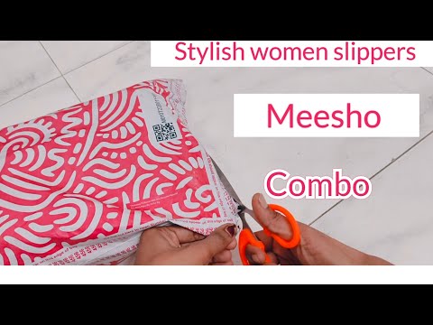 Meesho stylish women slippers/Meesho footwear Combo pack/Casual wear ...