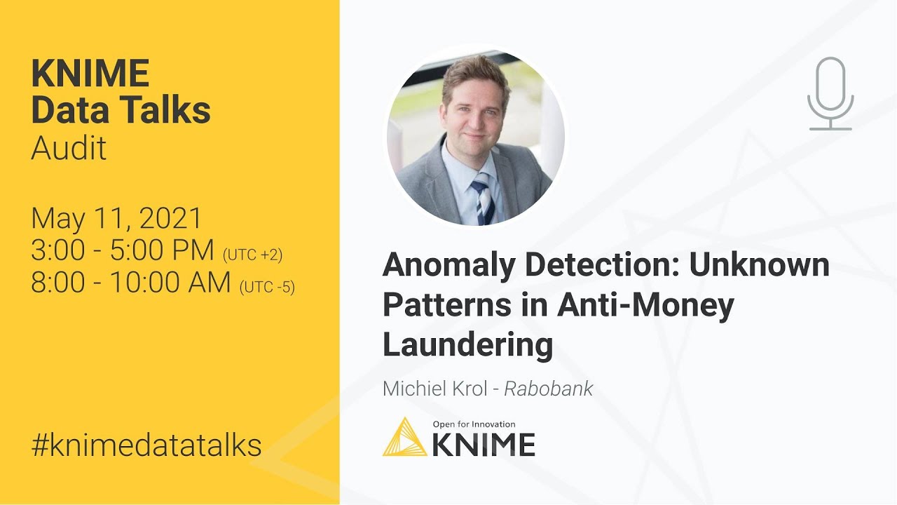 Anomaly Detection: Unknown Patterns in Anti-Money Laundering - YouTube