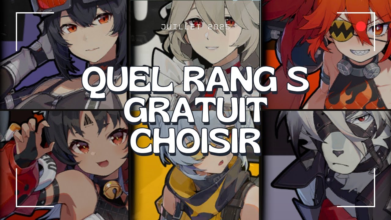 ZZZ 2.0 - Quel est le MEILLEUR agent de rang S à choisir ? - YouTube