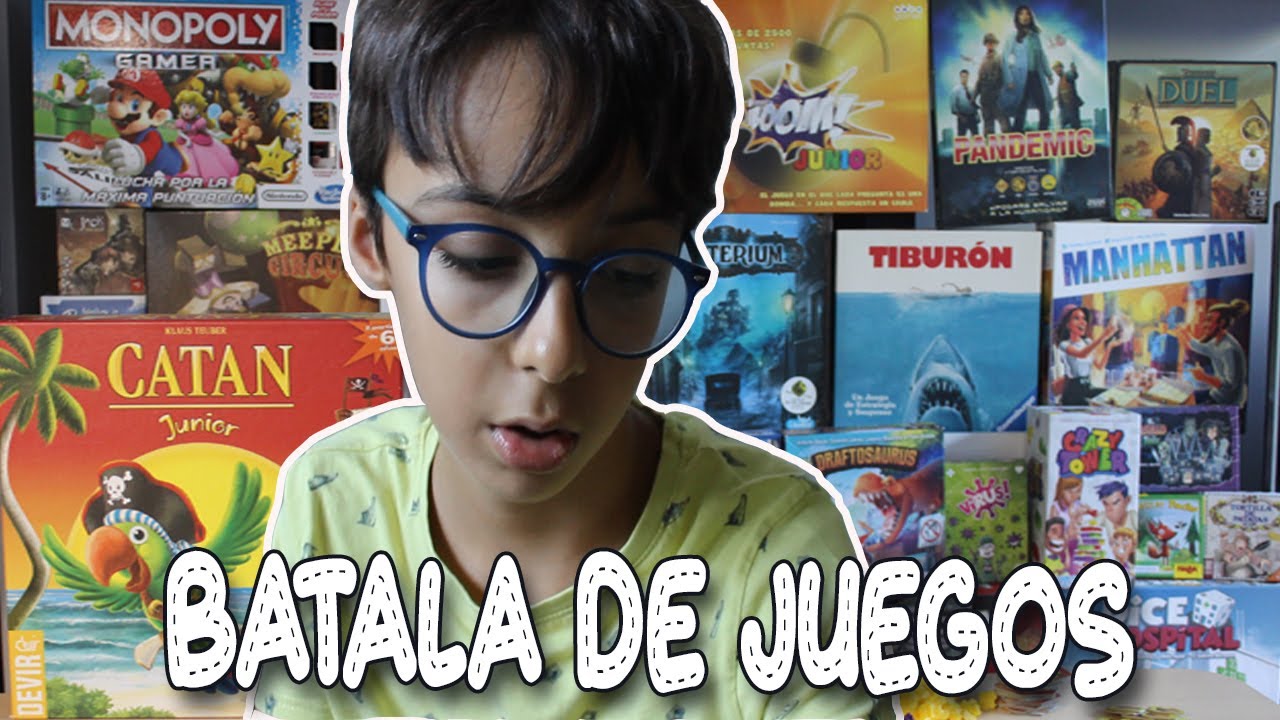 MI BATALLA de JUEGOS FAVORITOS 🎲🎖️🏆 | JUGANDO CON HUGO - YouTube