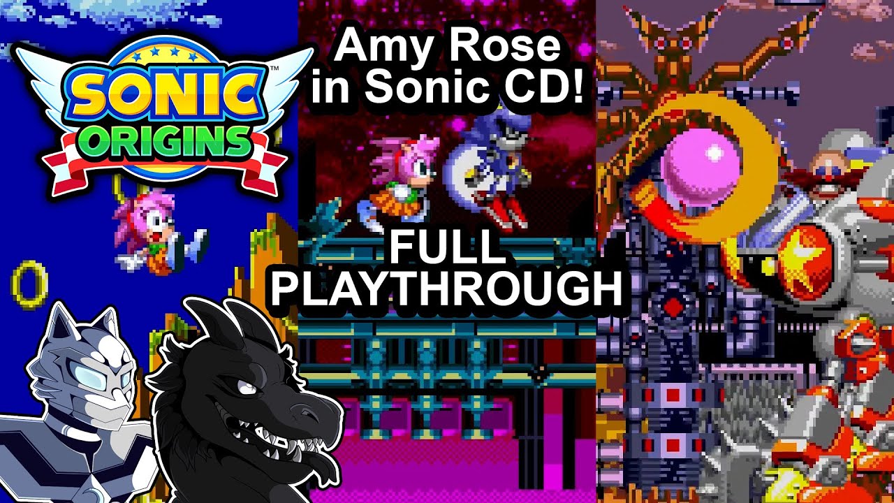 Full Playthrough | Amy Rose in Sonic CD - Sonic Origins - YouTube
