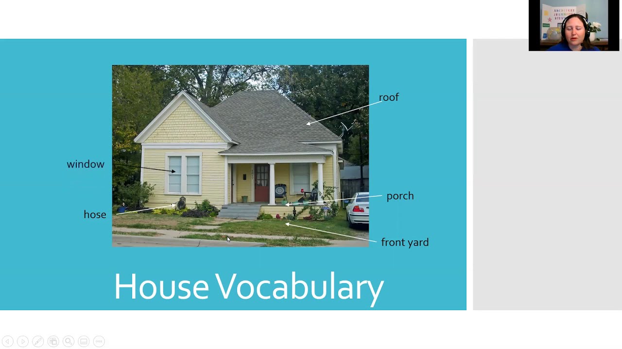Outside House Vocabulary - YouTube