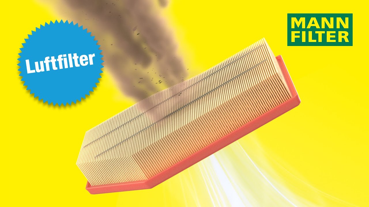 Welche Vorteile bieten Premium-Luftfilter von MANN-FILTER? - YouTube