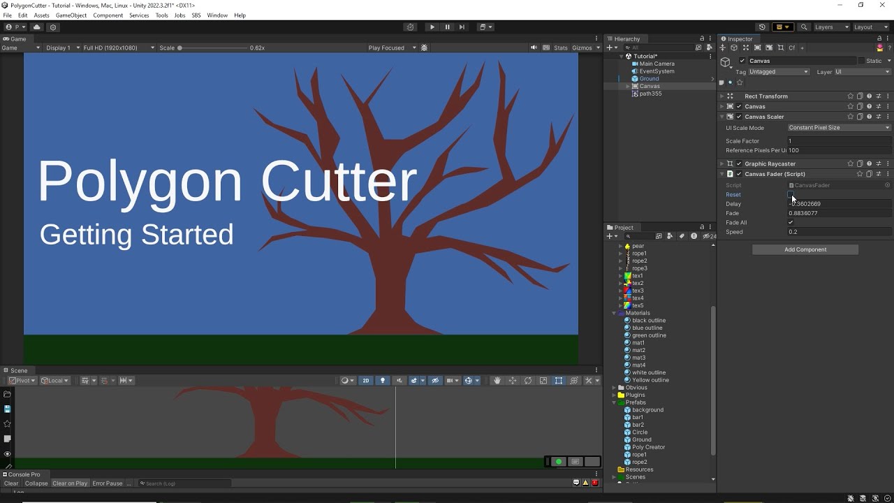 Polygon Cutter Getting Started Tutorial 1 - YouTube