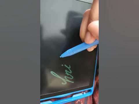 writing name on lcd tablet comment ur name to write on lcd tablet ...