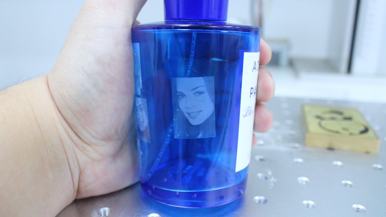 UV laser marking machine: used to mark portrait patterns on plastic ...