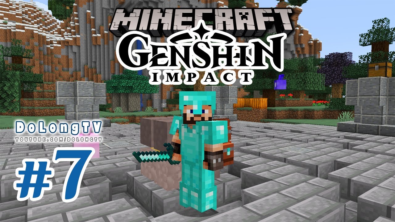 Tấn Công Pháo Đài Đá | 100 Days Minecraft Gacha Impact 07 - YouTube