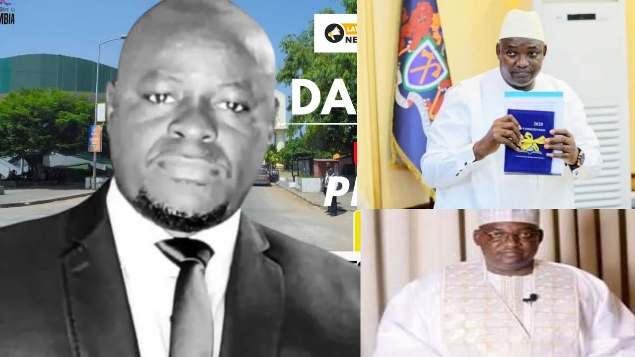 COMRADE JOHN MARONG UPDATE- NO 3RD TERM FOR ADAMA BARROW - YouTube