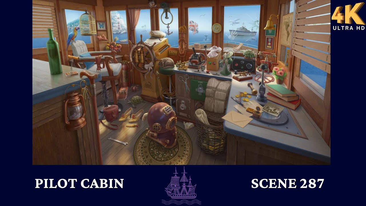 June's Journey Scene 287 | Vol 1 Ch 58 | Pilot Cabin | Full Mastered ...