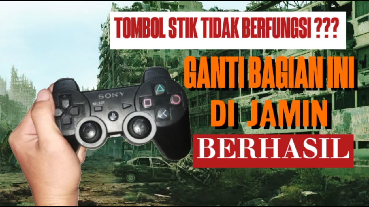 Cara memperbaiki tombol stik ps3 tidak berfungsi, 100% berhasil - YouTube