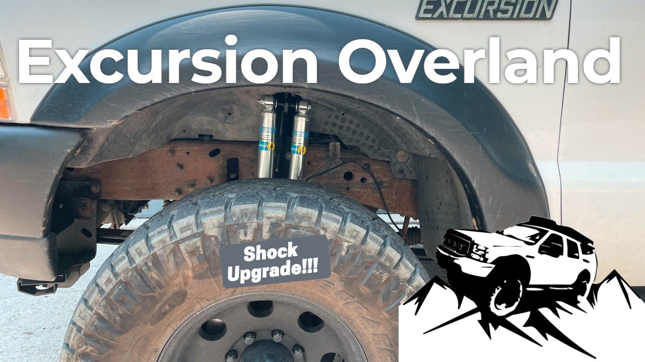 Ford Excursion Buildout - Overlanding - Shock Upgrade - Duel Bilstein ...