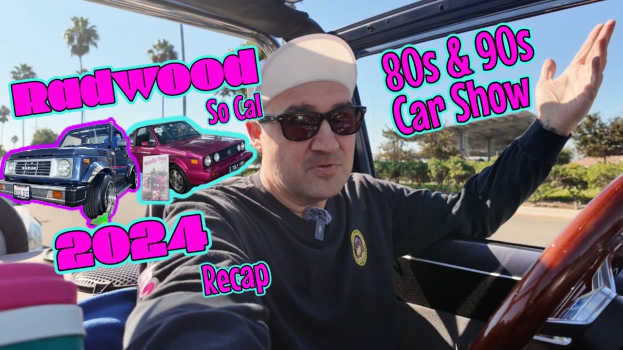 Radwood 2024 Recap - 80s & 90s Car Show - YouTube