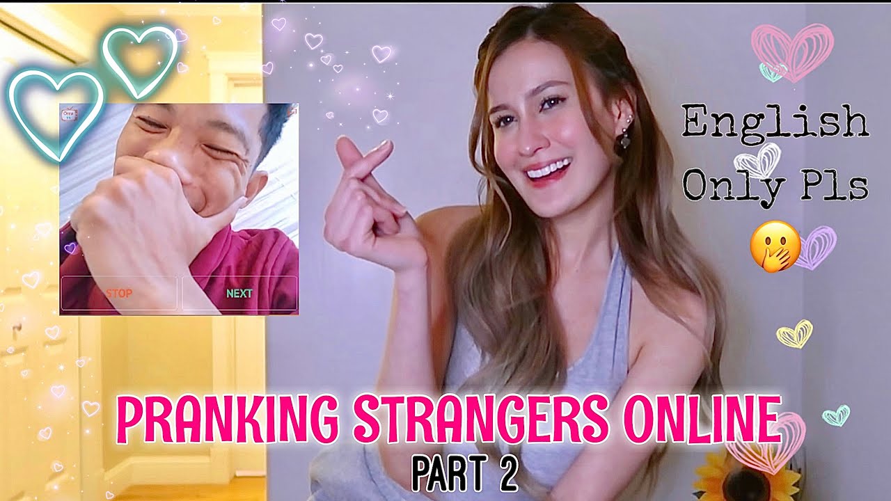 PRANKING STRANGERS ONLINE PART 2!! (NO TAGALOG) 🤣| Jackie Smart - YouTube