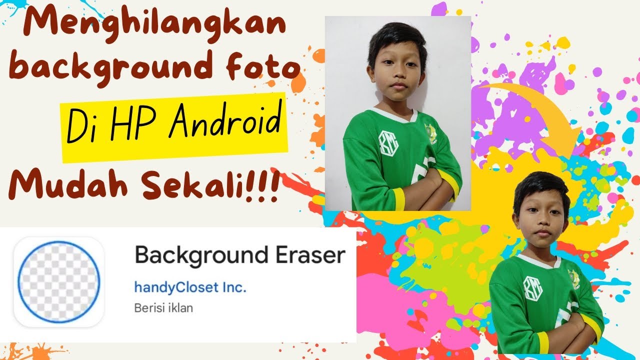 Menghapus background foto di HP Android, mudah sekali!! | Background ...
