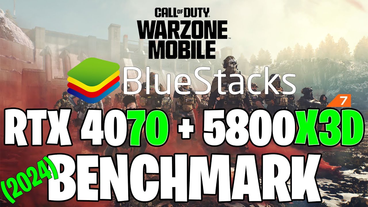 COD: Warzone Mobile (BlueStacks) | RTX 4070 + Ryzen 7 5800x3D ...