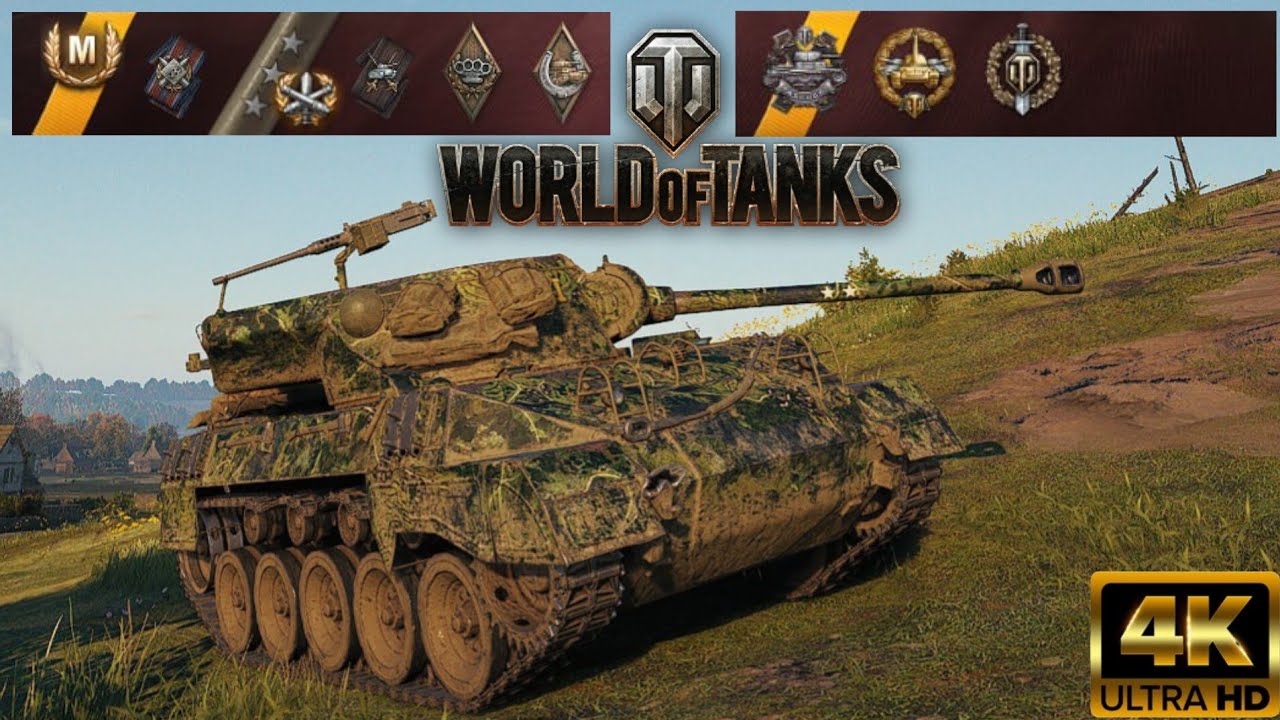 Hellcat - Redshire map - 6 Kills - 3,8K Damage World of Tanks - YouTube