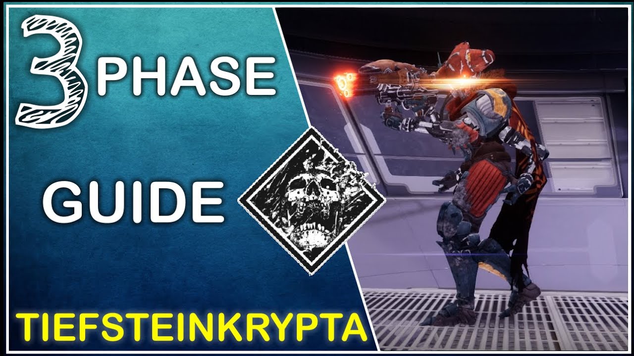 Tiefsteinkrypta Raid 3 Phase/Taniks Vorphase Guide Destiny 2 (GER/PS4 ...