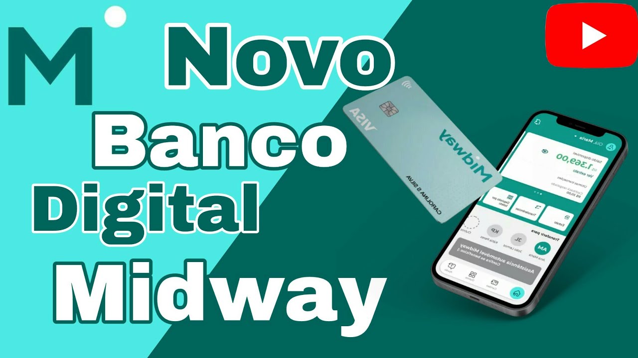 Nova Conta Digital Midway + Cartão de crédito e débito ( Riachuelo ) - YouTube