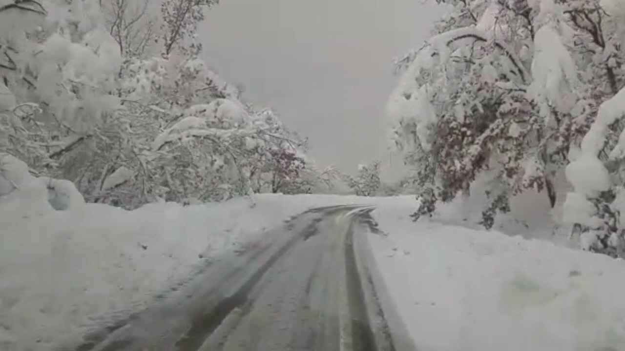 La neve nel Vastese - Fraine - YouTube