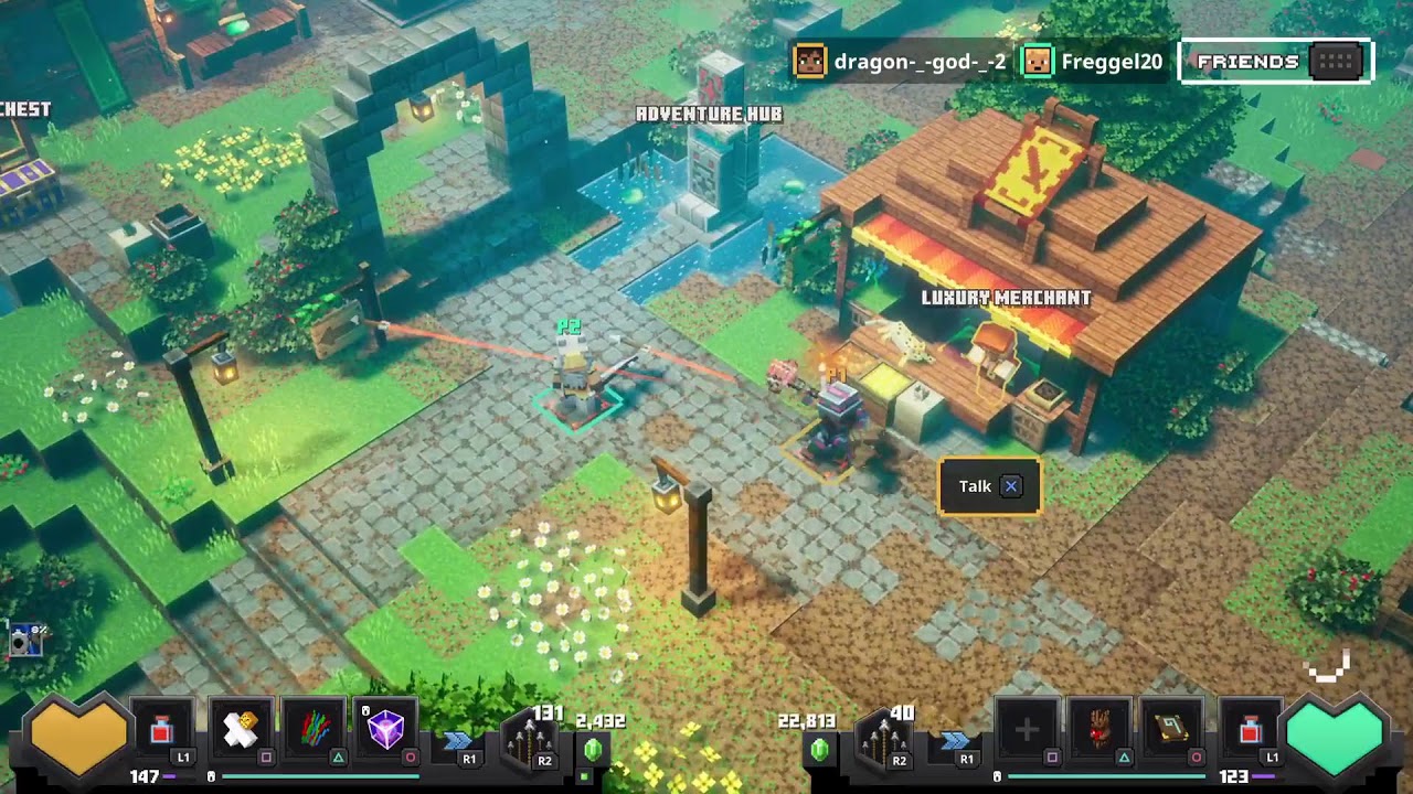 Minecraft DUNGEONS PS5 - YouTube