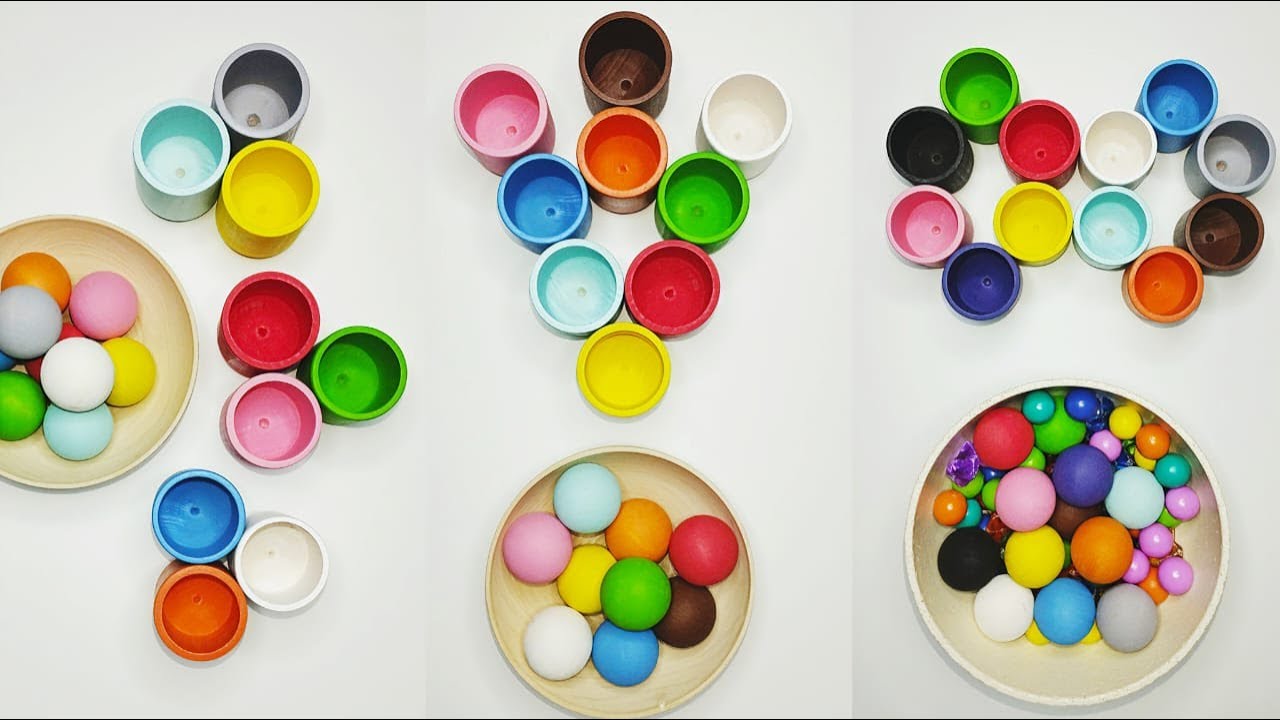 Satisfying Color Sorting - YouTube