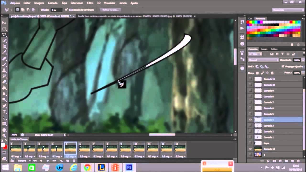 Process animation Naruto - YouTube