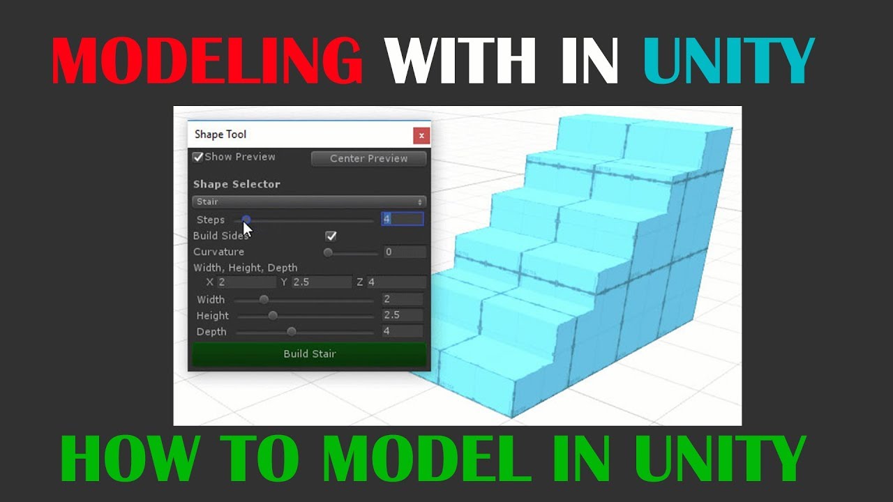 Modeling With In Unity | How to model in unity 3d - YouTube