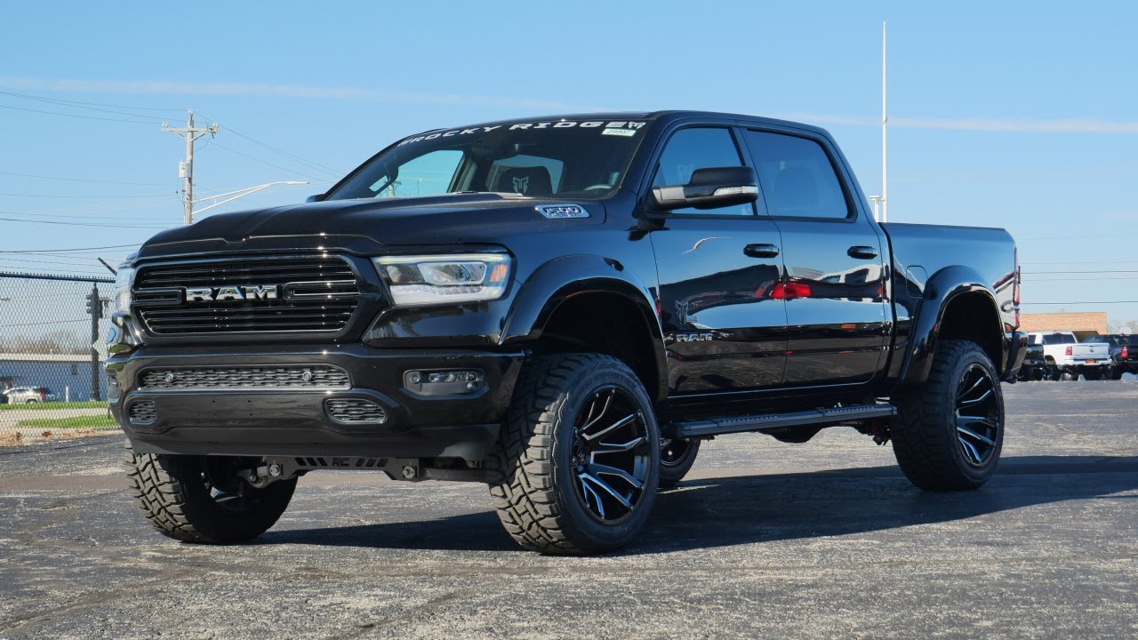 Lifted 2020 Ram 1500 Sport - Rocky Ridge Trucks K2 | 29997T - YouTube