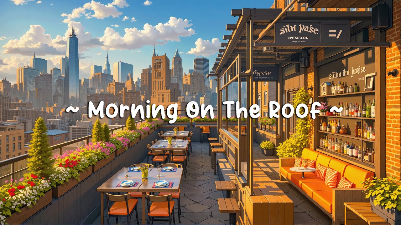 Morning On The Roof ⛅ Chill Hip Hop Mix for Relaxation, Stress Relief ...