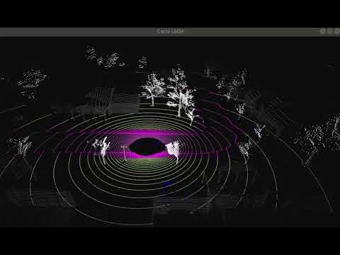 Lidar Sensor Simulation in CARLA - 2 - YouTube
