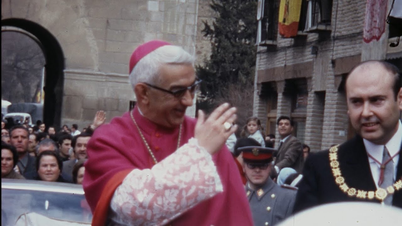 Recibimiento a Vicente Enrique y Tarancón como Arzobispo de Toledo el ...