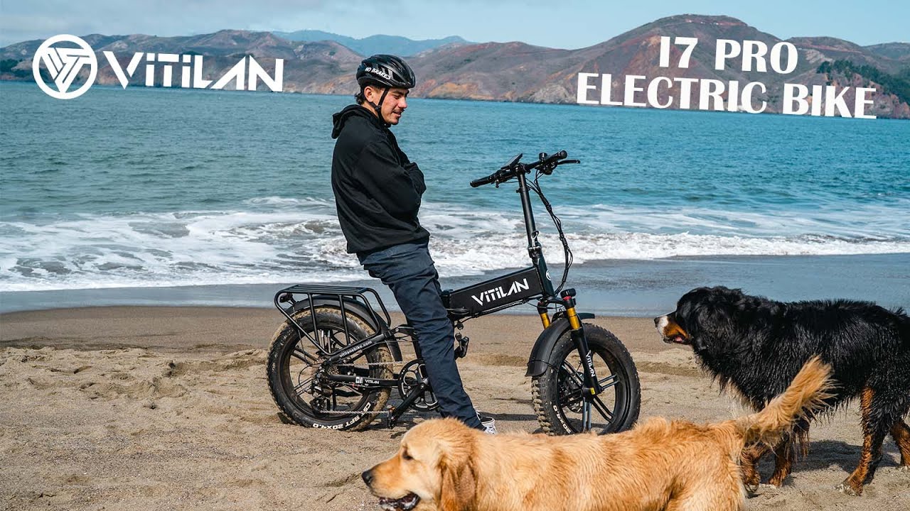 Vitilan I7 Pro Folding Full Suspension All Terrain Electric Bike - YouTube