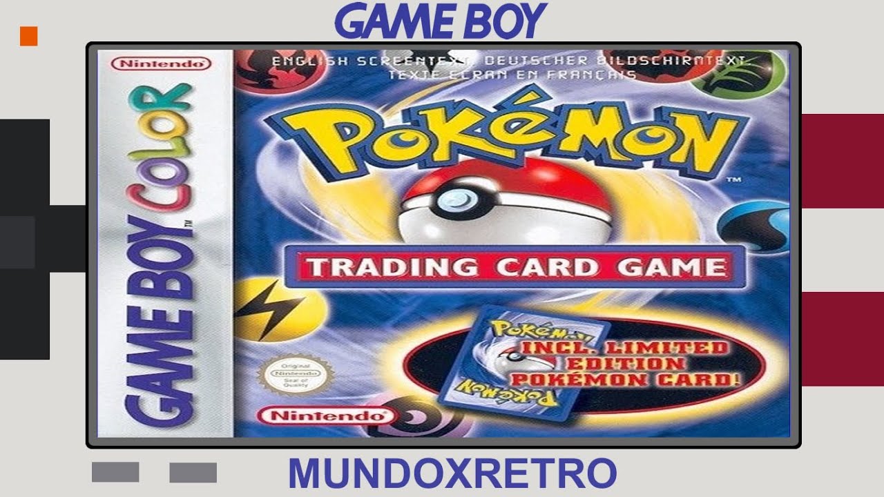 Gameplay Pokémon Trading Card Game rom en español Game Boy Color ...
