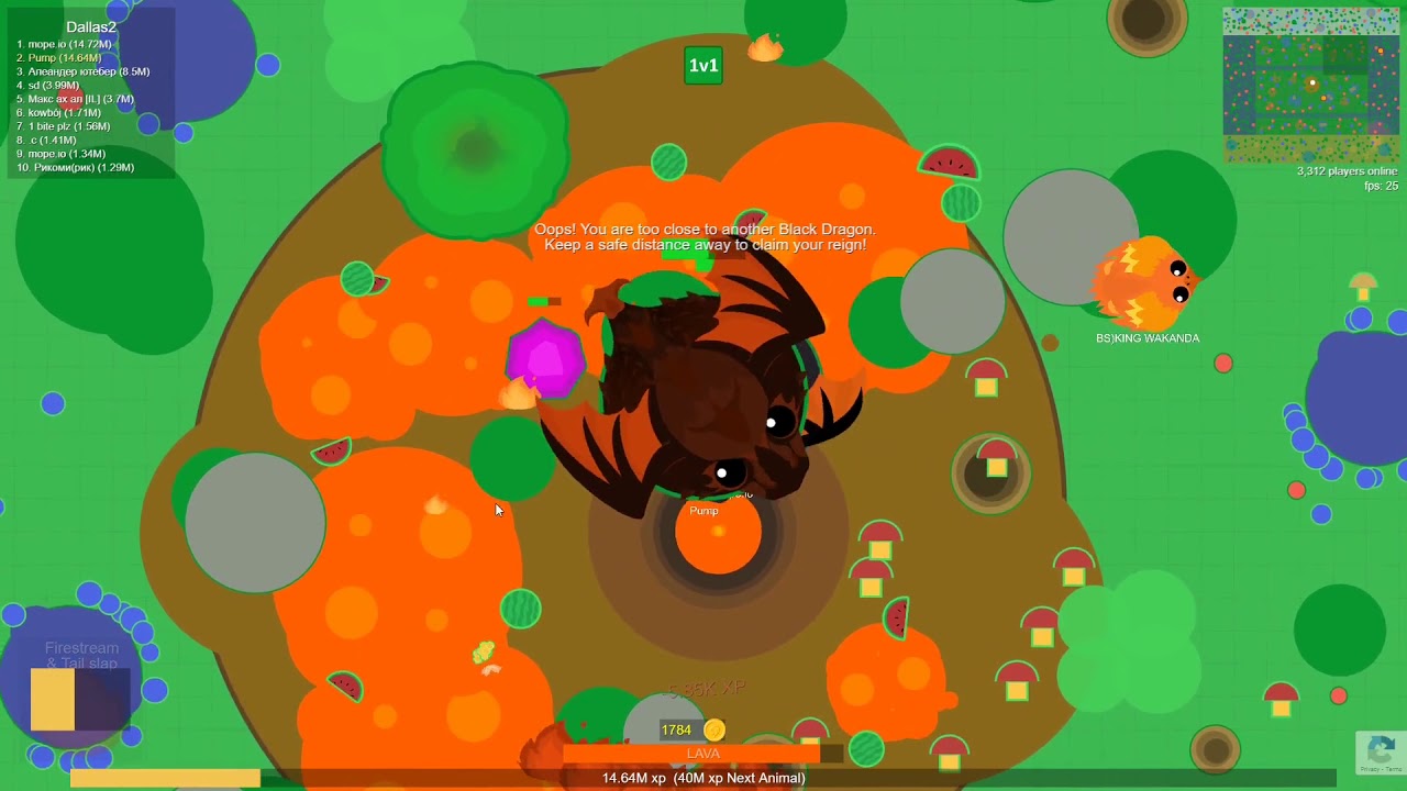 I Finally Got King Dragon! Mope.io - YouTube