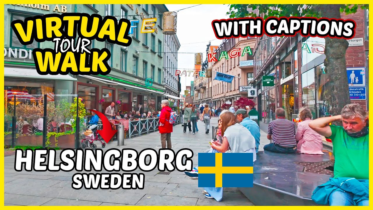 Helsingborg Sweden City Center Walking Tour - YouTube