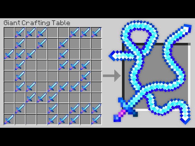 Giant Crafting Table Minecraft