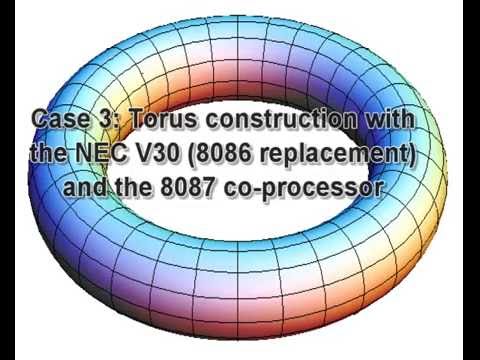 8086 vs 8086 + 8087 vs NEC V30 + 8087 - YouTube