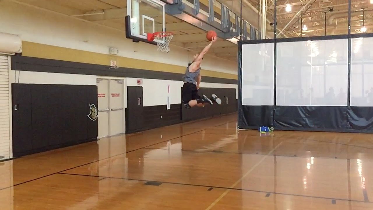 5'10" 10ft Backboard Dunk Lefty - #54 Dunk Journey 2.0 ft Isaiah! - YouTube