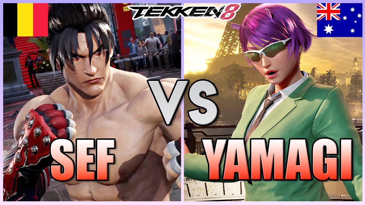 Tekken 8 Sef (Rank #2 Jin Kazama) Vs Yamagi (Reina) Player Matches ...